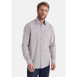 Stooker Men Langarmhemd »HUGH Hemd Langarm Regular Fit« Langarm Hemd Regular Fit für Herren blue mosaic XL - US-Größen US-Größen XL Modern Kent und...