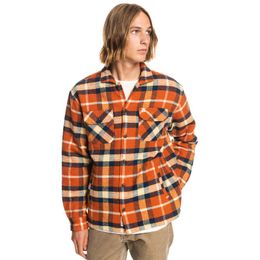 Quiksilver Langarmhemd &raquo;Lyneham Lined&laquo; Cinnamon Lyneham Lined XL - US-Gr&ouml;&szlig;en US-Gr&ouml;&szlig;en XL Bio-Stoff: Reiner Bio-Baumwollstoff [au&szlig;en]