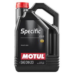 Motul SPECIFIC 2010 0W-20 5l Motor&ouml;l f&uuml;r FIAT TOYOTA CITROEN OPEL PEUGEOT JEEP 112791