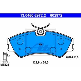 ATE Bremsensatz-Vorn und hinten SG00000DXF Bremsensatz, Scheibenbremse vorne rechts links voll 280mm f&uuml;r VAG 701698451 701698151C 701698151