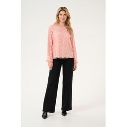 Kaffe Langarm-Bluse KAsilja Regular fit in Misty Rose | Gr.: 44
