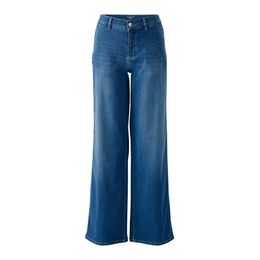 Oui Jeans Wide Leg in darkblue denim | Gr.: 40