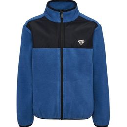 Hummel Reißverschluss Jacke Hmljr Fleece Kinder in TRUE NAVY | Gr.: 104