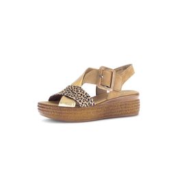 Gabor Plateau Sandalen in braun | Gr.: 38