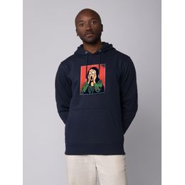 Watapparel Sweatshirt ' Mona Lisa Scream ' Herren Gr&ouml;&szlig;e 4XL navy / mischfarben