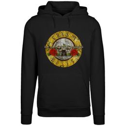 F4NT4STIC Hoodie Guns 'n' Roses Vintage Classic Logo Black in schwarz | Gr.: L