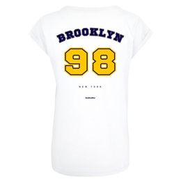 F4NT4STIC T-Shirt Brooklyn 98 NY SHORT SLEEVE TEE in wei&szlig; | Gr.: XXL