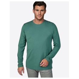 Pierre Cardin Langarmshirt in Sagebrush Green | Gr.: XL