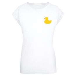 F4NT4STIC T-Shirt Yellow Rubber Duck SHORT SLEEVE in wei&szlig; | Gr.: XL