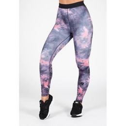 Gorilla Wear Leggings - Colby - Grau/Rosa | Gr.: L