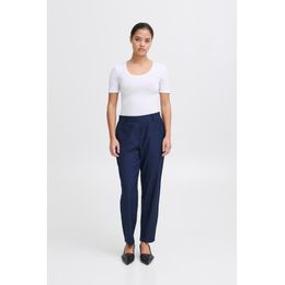 Ichi Casual Hose IXDORTHEA Slim fit in Total Eclipse | Gr.: 36