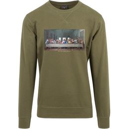 Mister Tee Pullover "Can't Hang With Us Crewneck" in Grün | Gr.: M
