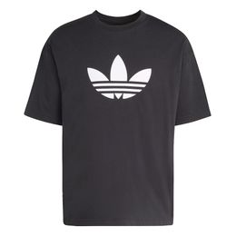 adidas originals T-Shirt 'Adicolor Trefoil' Herren Gr&ouml;&szlig;e M schwarz / wei&szlig;