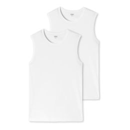 Schiesser Tank Top Uncover in Wei&szlig; | Gr.: M