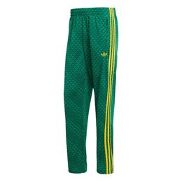 adidas originals Hose 'Firebird' Herren Gr&ouml;&szlig;e 27/29 dunkelgelb / gr&uuml;n / dunkelgr&uuml;n