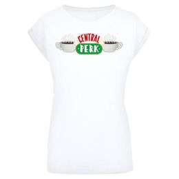 F4NT4STIC T-Shirt 'FRIENDS TV Serie Central Perk BLK' in wei&szlig; | Gr.: S