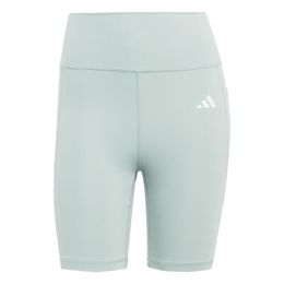 adidas Performance Sportshorts 'Optim&eacute; Essentials' Damen Gr&ouml;&szlig;e L mint / wei&szlig;