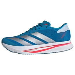 adidas Performance Laufschuh 'Adizero SL 2' Herren Gr&ouml;&szlig;e 52.5/53 cyanblau / hellrot / silber