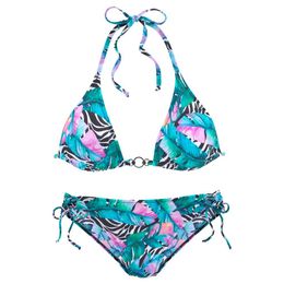 Vivance Bikini Damen Gr&ouml;&szlig;e S smaragd / jade / orchidee / wei&szlig;