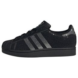 adidas originals Sneaker 'Superstar II' Damen Größe 38.5/39 schwarz / silber