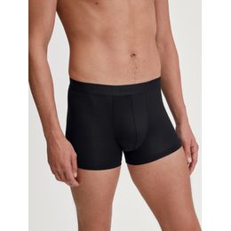 Boxershorts Calida "Natural Cooling", Damen, Gr. L (52/54), schwarz, Single Jersey, Obermaterial: 90% Lyocell (TENCEL&trade;), 10% Elasthan, k&ouml;rpernah, Unterhosen, elastischer Bund, atmungsaktiv und ultraweich