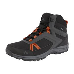 Wanderschuh McKINLEY "Maine II MID AQB M", Damen, Gr. 41, schwarz, Synthetik, Textil, Schuhe Wanderschuh, Wasserabweisend