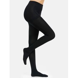 Feinstrumpfhose Camano "comfort", Damen, Gr. S/M, schwarz, Obermaterial: 93% Polyester, 7% Elasthan, unifarben, elastisch, Strumpfhosen Feinstrumpfhose, mit nahtloser Verarbeitung