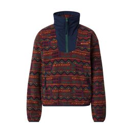 Columbia Sportpullover 'Sequoia Grove' Damen Gr&ouml;&szlig;e XS navy / gr&uuml;n / orange / rot