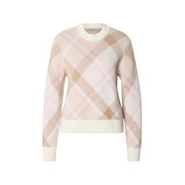 Barbour Pullover 'Sara' Damen Gr&ouml;&szlig;e S creme / ecru / mokka / rosa