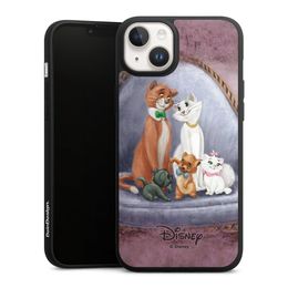 DeinDesign iPhone 14 Handy Premium Silikon H&uuml;lle Handyh&uuml;lle schwarz Case Disney Official Licensed Product Aristocats Silikon Premium Case
