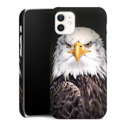 DeinDesign iPhone 12 mini Handy Premium Case Smartphone Handyh&uuml;lle Schutzh&uuml;lle matt Animals Eagle Bird Premium Case