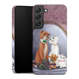 DeinDesign Galaxy S22 Handy Premium Case Smartphone Handyh&uuml;lle Schutzh&uuml;lle matt Disney Official Licensed Product Aristocats Premium Case
