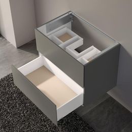 KEUCO X-Line Waschtischunterschrank, 2 Ausz&uuml;ge, 33163290000,