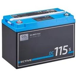 ECTIVE DC 115S GEL Deep Cycle mit LCD-Anzeige 115Ah Versorgungsbatterie