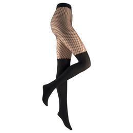 Buffalo Strumpfhose Damen Gr&ouml;&szlig;e S/M schwarz
