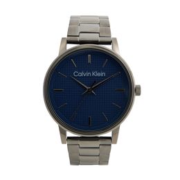 Calvin Klein Uhr Herren Gr&ouml;&szlig;e One Size navy / pastellblau / silber