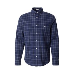Gant Hemd 'Classic' Herren Gr&ouml;&szlig;e S navy / dunkelblau / wei&szlig;