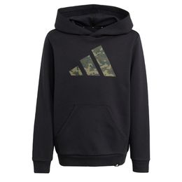 adidas Sportswear Sweatshirt 'Camo Graphic Hoodie' Jungen Gr&ouml;&szlig;e 176 khaki / oliv / schwarz