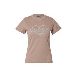 Guess T-Shirt 'NARCISO' Damen Gr&ouml;&szlig;e M greige