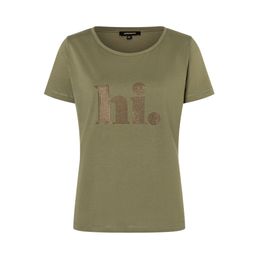 More & More More & More T-Shirt 'Hi' Damen Gr&ouml;&szlig;e S gold / gr&uuml;n