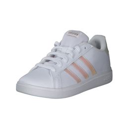 adidas Sportswear Athletic Shoes 'Grand Court 2.0' boy size 31 Rose / Silver / White