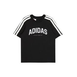 adidas Sportswear Funktionsshirt 'Collegiate' Jungen Gr&ouml;&szlig;e 140 schwarz / wei&szlig;