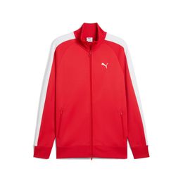 PUMA Training Jacket 'T7 ALWAYS ON' male size XXS Red / White