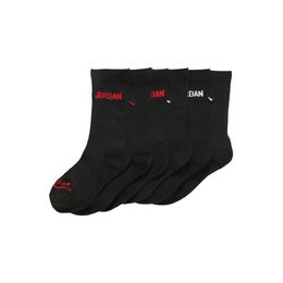 Jordan Socken Jungen Größe 35/37.5 rot / schwarz / weiß