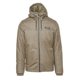 Koroshi Jacke Herren Gr&ouml;&szlig;e M khaki / schwarz