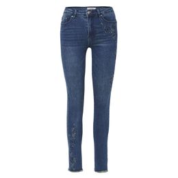 Koroshi Jeans Damen Gr&ouml;&szlig;e 27/28 dunkelblau