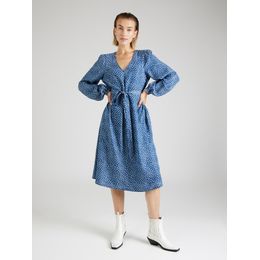 N&Uuml;MPH Kleid 'NUVILNA' Damen Gr&ouml;&szlig;e 42 blue denim / hellblau Sommerkleid