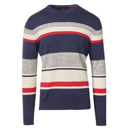 Koroshi Pullover Herren Gr&ouml;&szlig;e XL beige / navy / grau / rot