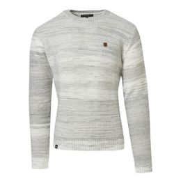 Koroshi Pullover Herren Gr&ouml;&szlig;e S braun / grau / stone / hellgrau
