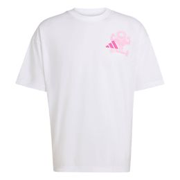 adidas Performance Funktionsshirt 'Fun' Herren Gr&ouml;&szlig;e 4XL pink / rosa / wei&szlig;